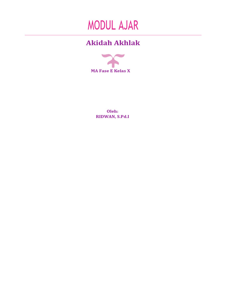 Modul Ajar Mulok | PDF