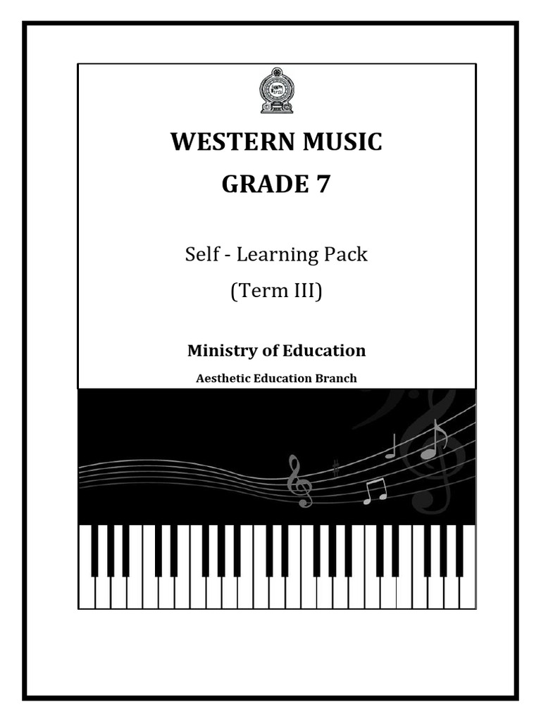 Grade 7 Western Music Teacher Guide
