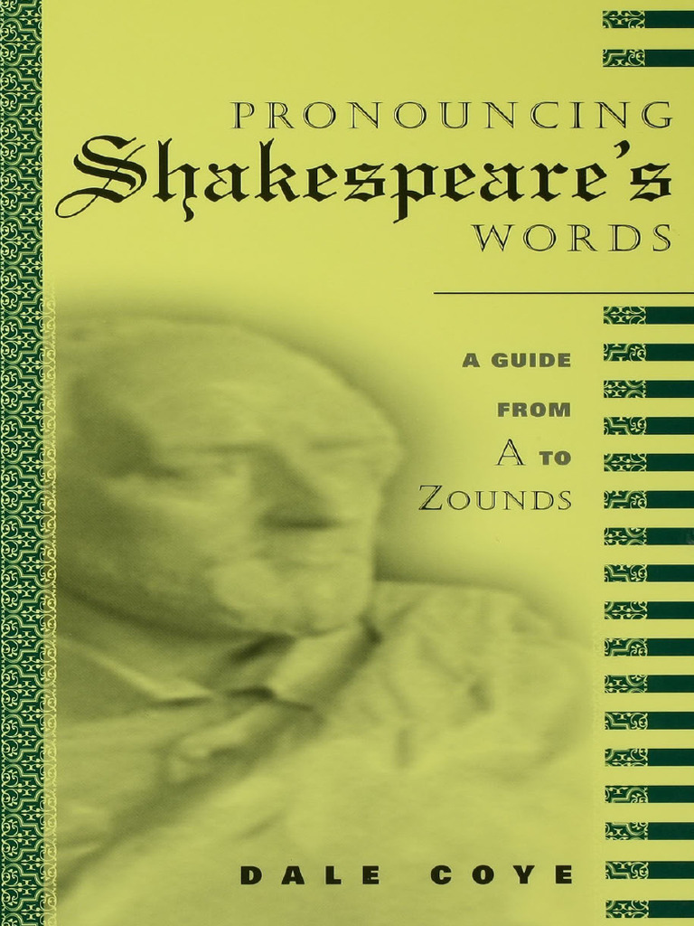 Pronouncing Shakespeare's Words | PDF | Linguistics | Phonetics