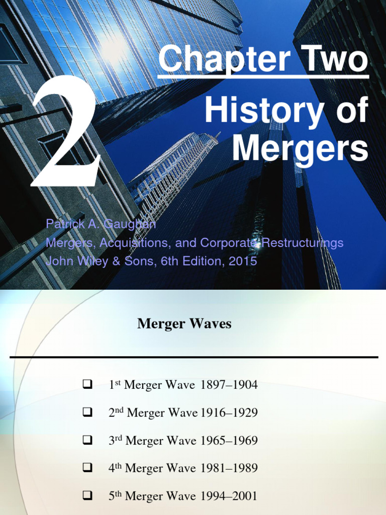 Ch02 - History of Mergers | PDF | Mergers And Acquisitions | Leveraged ...