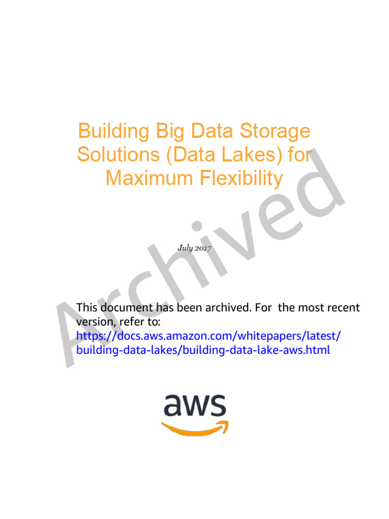 data-lake-on-aws | Download Free PDF | Amazon Web Services | Apache Hadoop