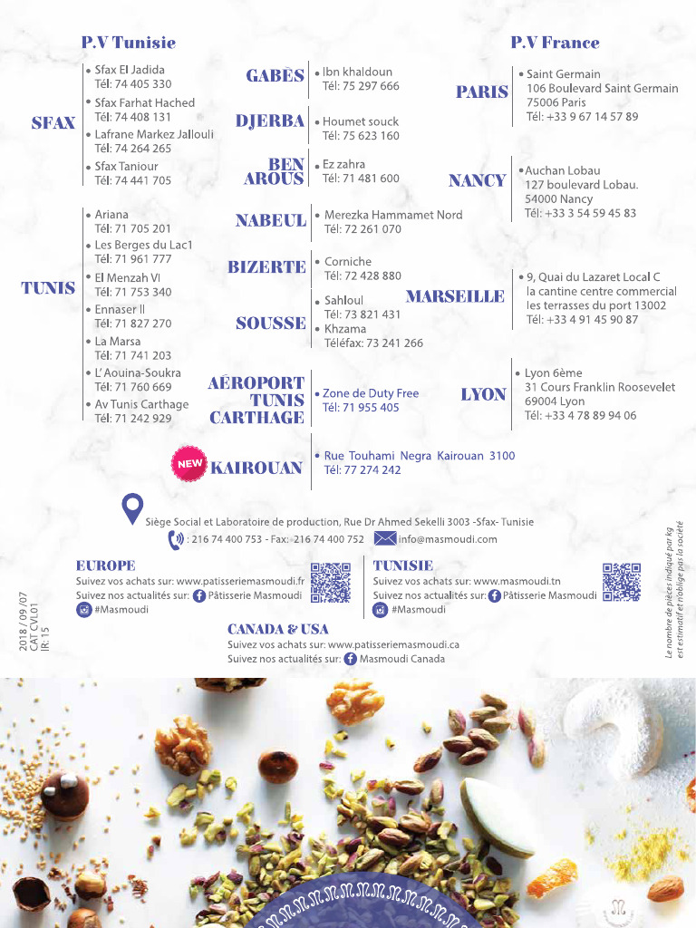 Catalogue Masmoudi Septembre 2018 Version Mail Ok | PDF