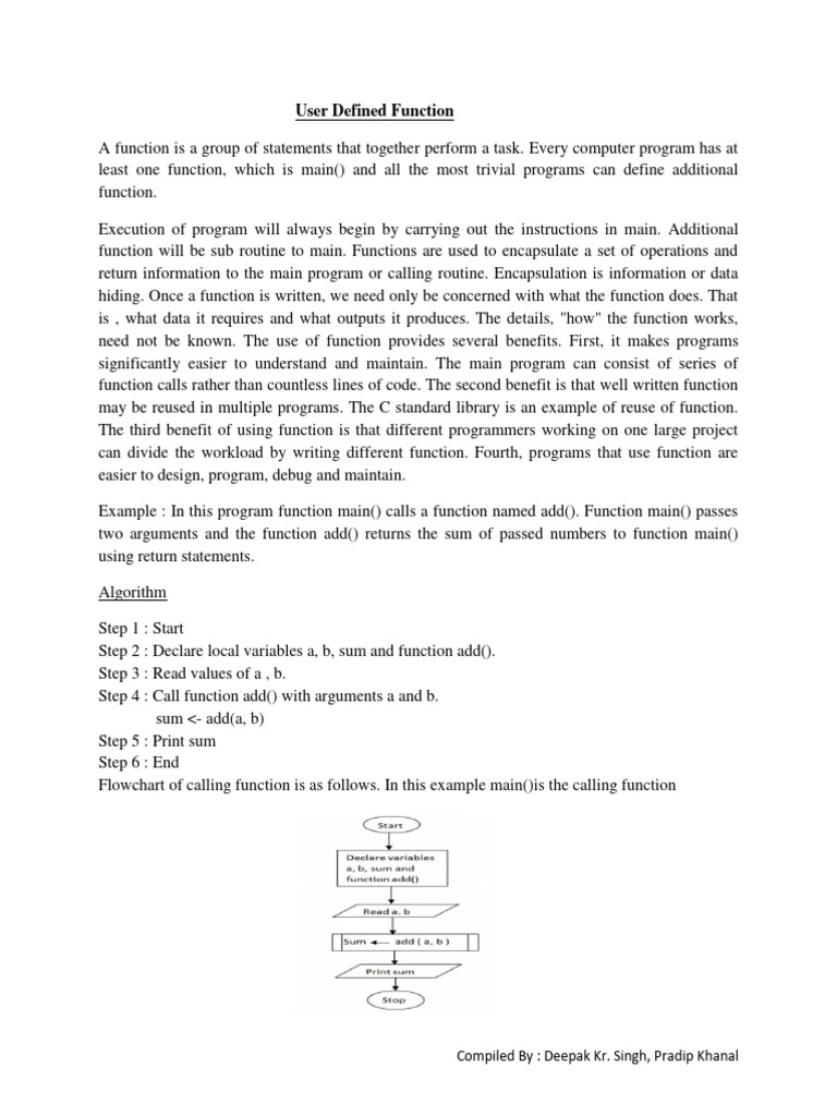 Chapter 6 | PDF | Parameter (Computer Programming) | Variable (Computer ... Chapter 6 | PDF | Parameter (Computer Programming) | Variable (Computer ...