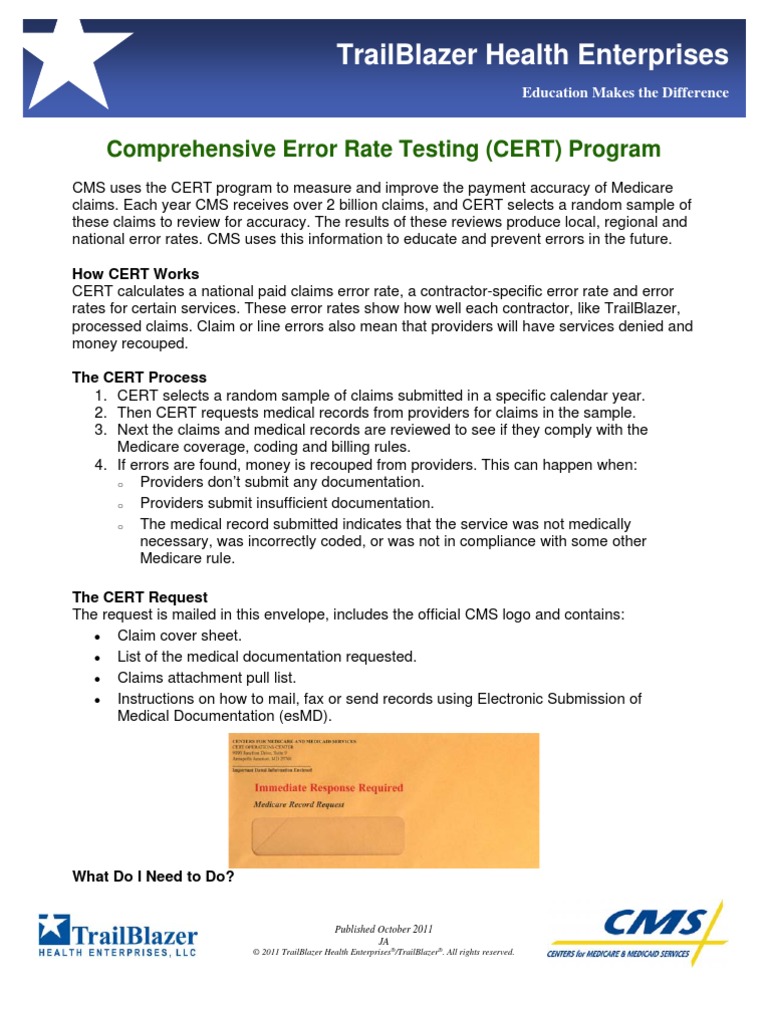 Cert Program - Medicare | PDF | Medicare (United States) | Health ...