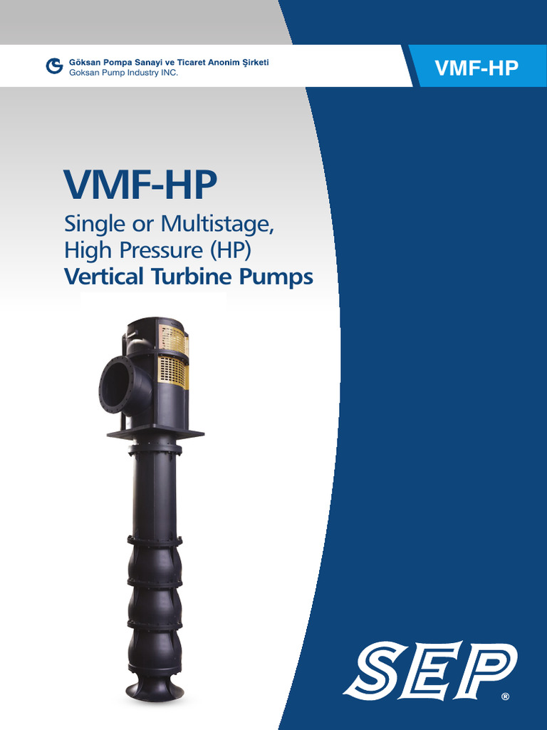 Sepvmf en Rev01 | PDF | Pump | Bearing (Mechanical)