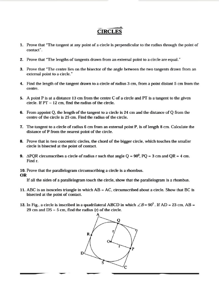 10 Circles | PDF | Circle | Triangle