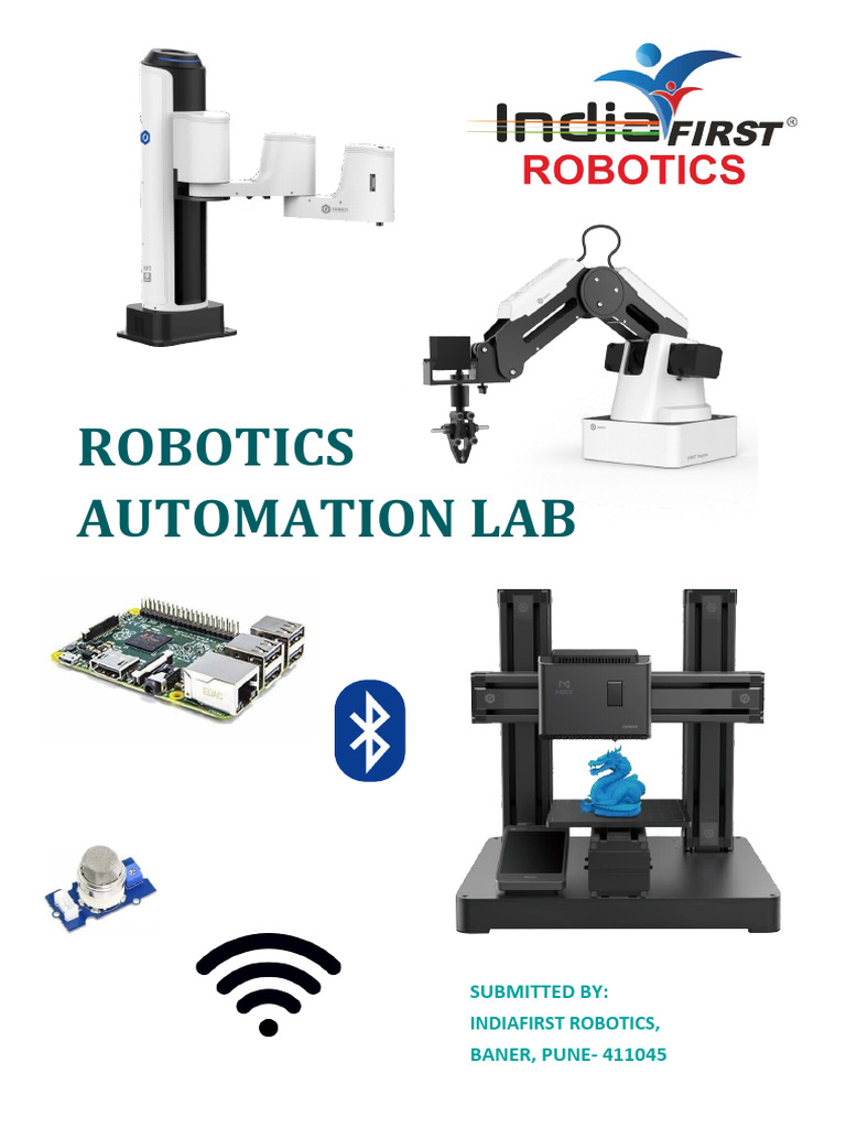 Sample Robotics Lab Proposal Pdf Embedded System Internet Of Things