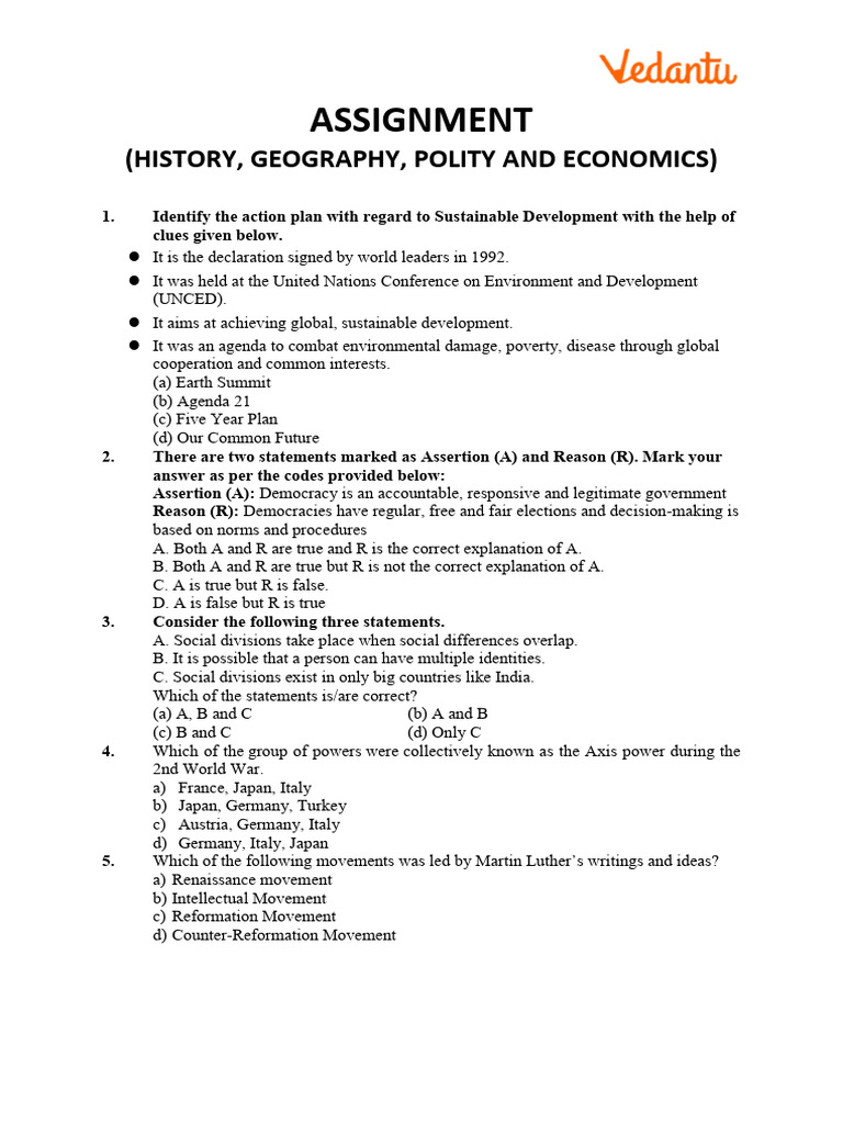SST Assignment | PDF | Sustainability | Economies