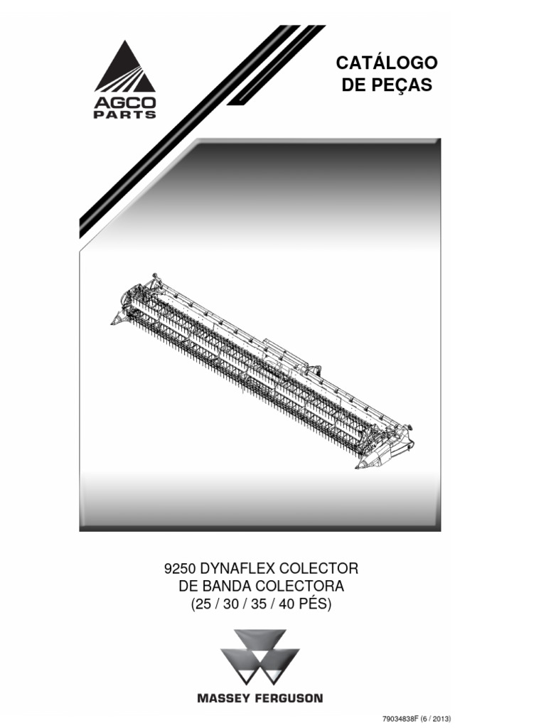 Catálogo de Peças 9250 Dynaflex | PDF