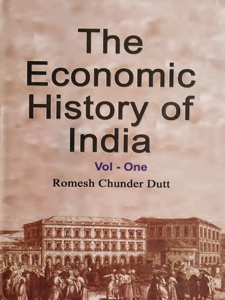 Economic History o 01 Dutt | PDF | Taxes | British Raj