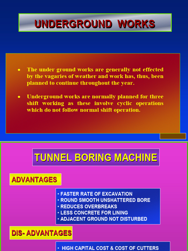 Tunneling - 4 | PDF | Tunnel