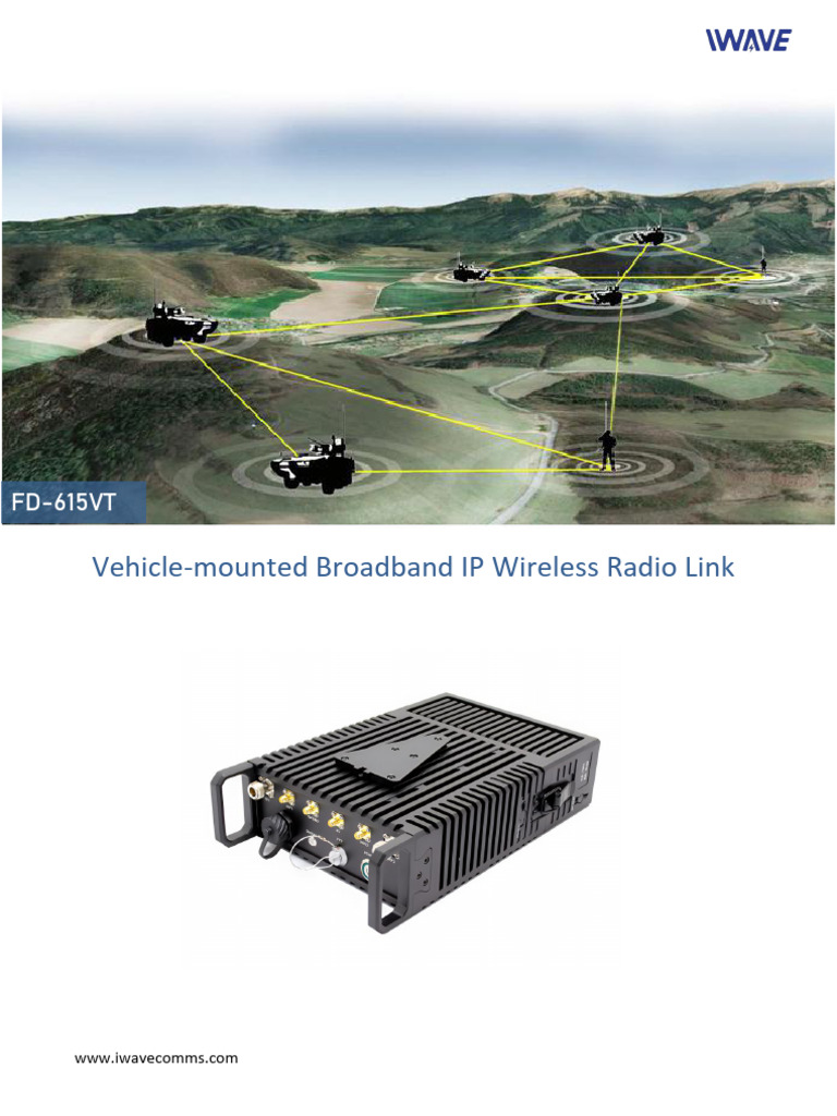 Vehicle-Mounted Wireless Radio Link | PDF | Computer Network ...