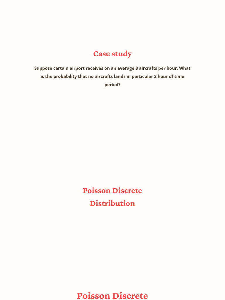 Possion Distribution | PDF | Poisson Distribution | Teaching Mathematics