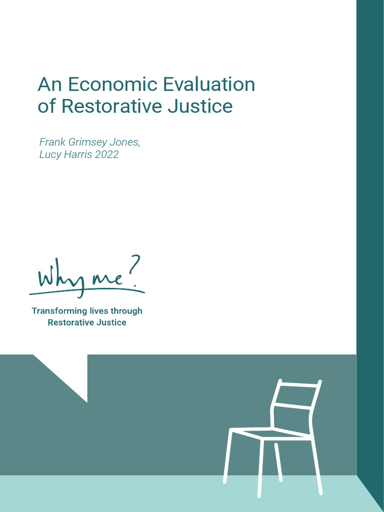 An Economic Evaluation of Restorative Justice | PDF | Restorative Justice | Crimes