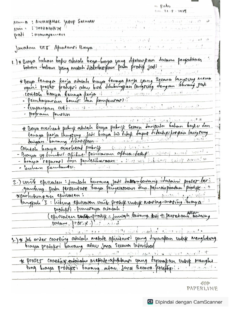 Jawaban Uts Akbi | PDF