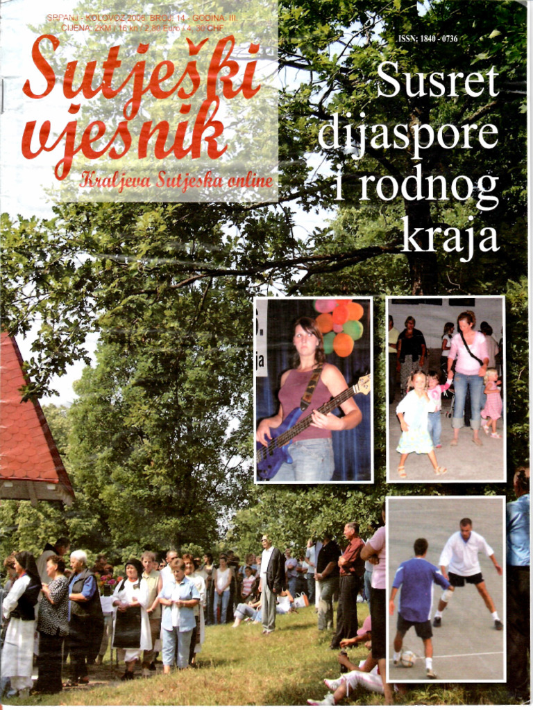 Sutješki Vjesnik - Broj 14 - Kolovoz 2006. | PDF