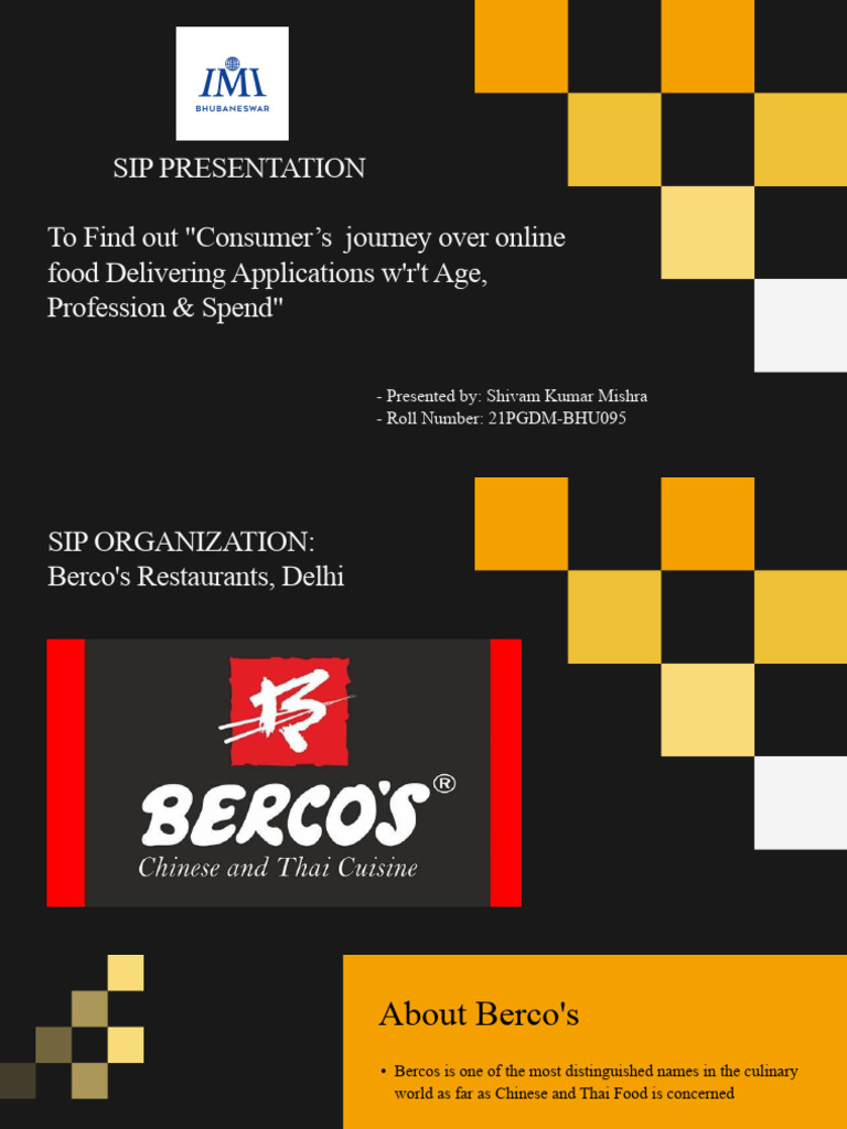 SIP Presentation Berco's | PDF | P Value | Business