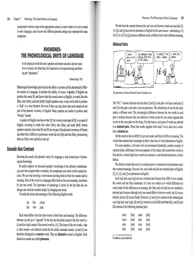 01 - 02 - Fromkin Aamp Rodman (1998) An Introduction To Language - Phonemes | PDF