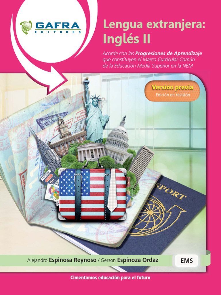 GAFRA Dummie Progresiones - Lengua Extranjera Inglés II | PDF | Maestros | Publicación