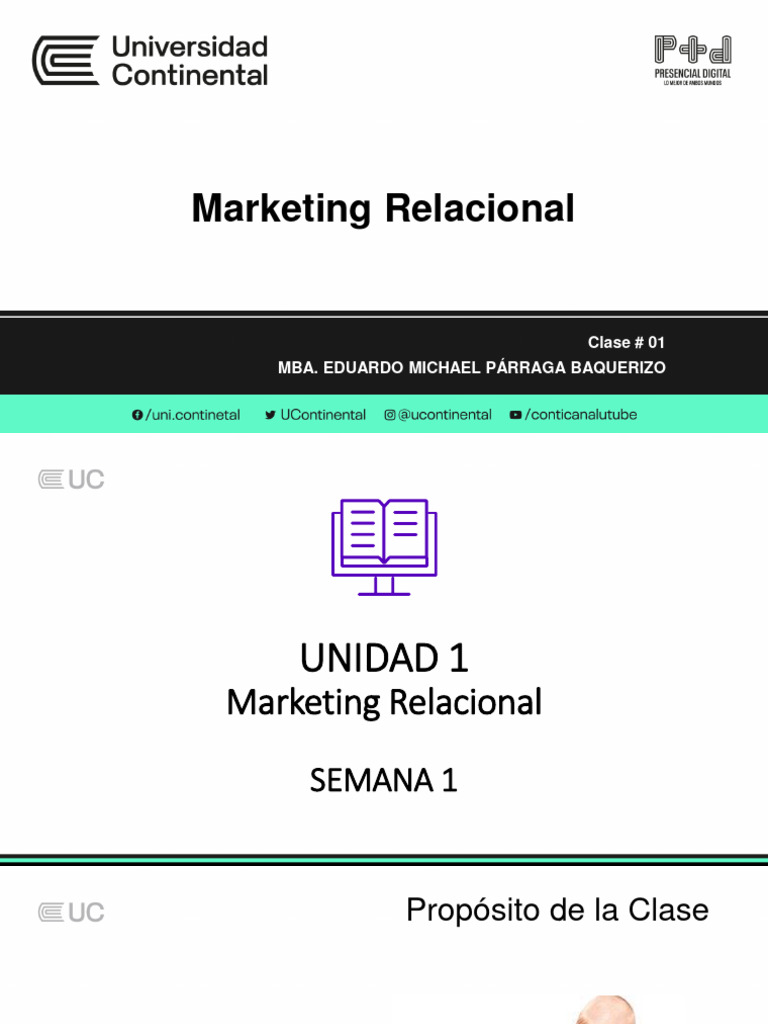 Estrategias de Marketing Relacional - Semana 1 | PDF | Marketing | Mercado (economía)