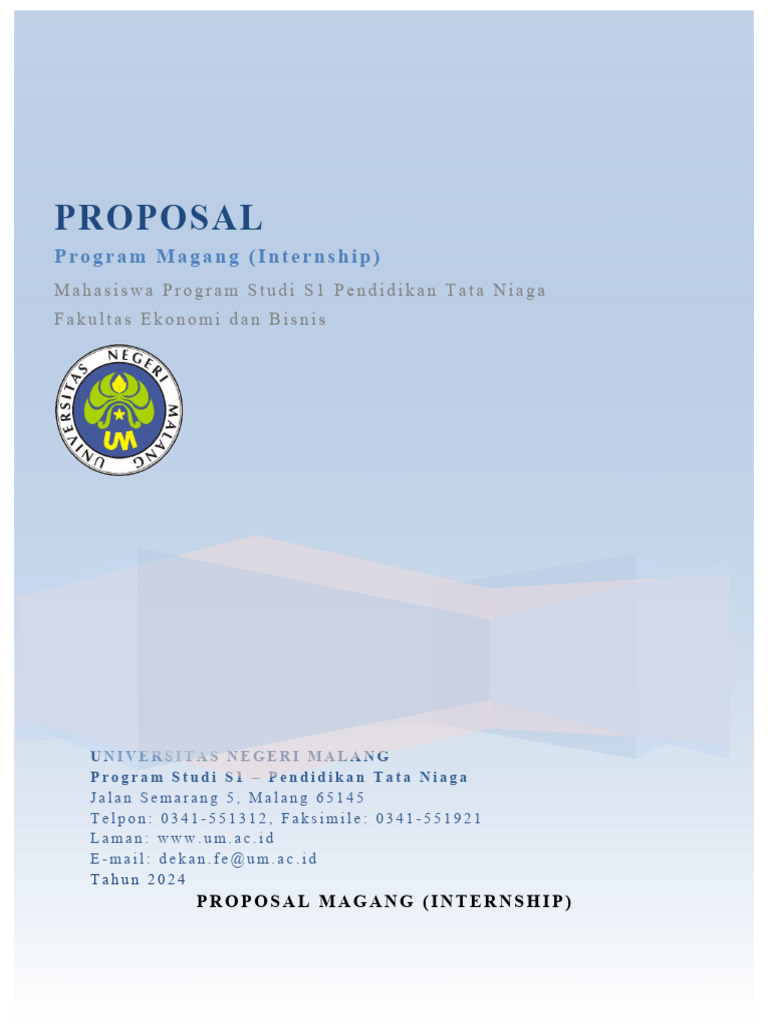Proposal Magang Bri Firya Fix | PDF