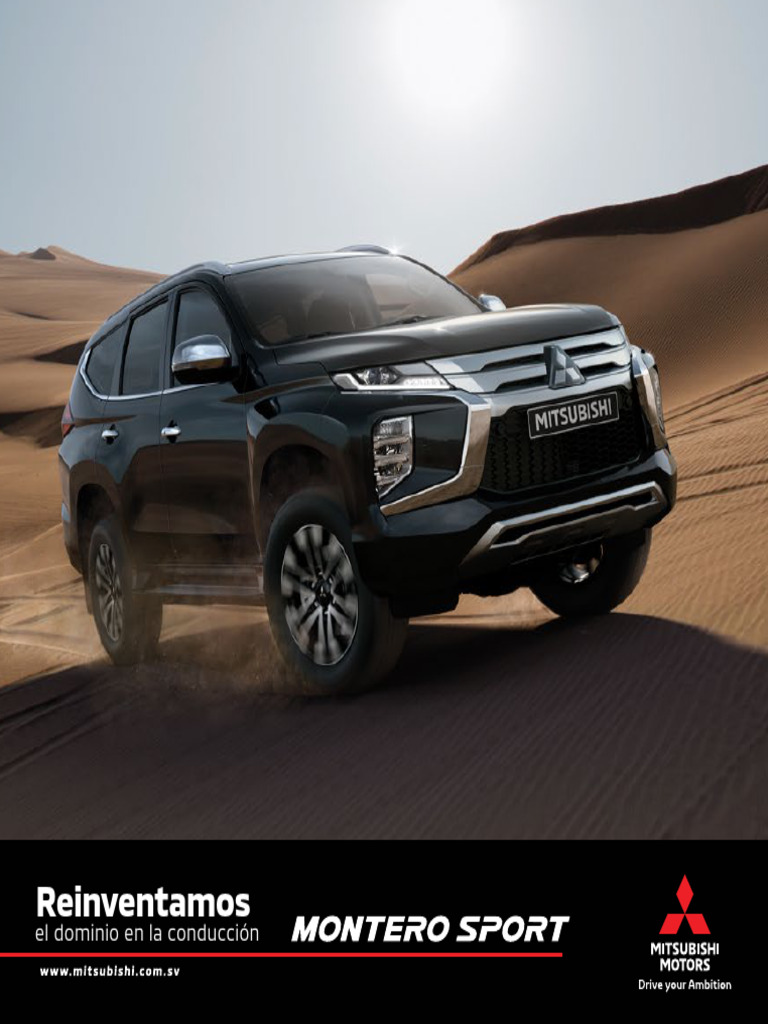 Mitsubishi Montero Sport | PDF | Tracción en las cuatro ruedas ...