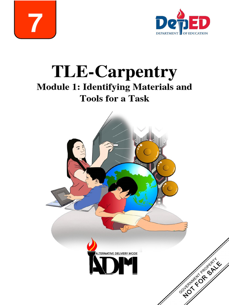 TLE 7_Carpentry_Q4 Module 1 | PDF | Carpentry | Tools