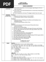 Icse Project Details and Instructions Grade 10 2025 26 1743154642 | PDF ...