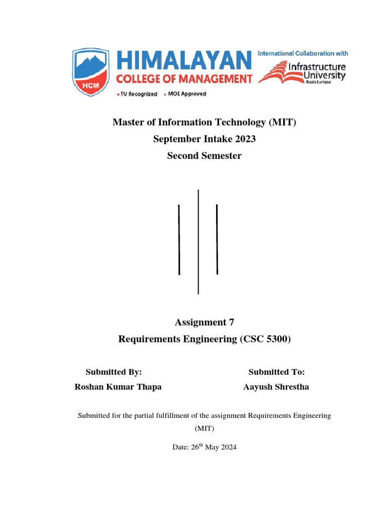RE - Assignment7 - Roshan Kumar Thapa | PDF