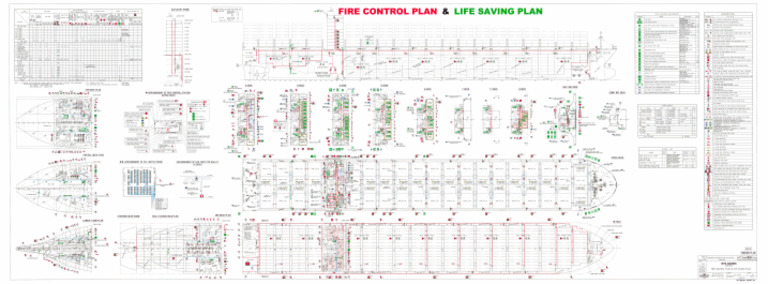 H-f-002 Fire Control and Life Saving Plan | PDF