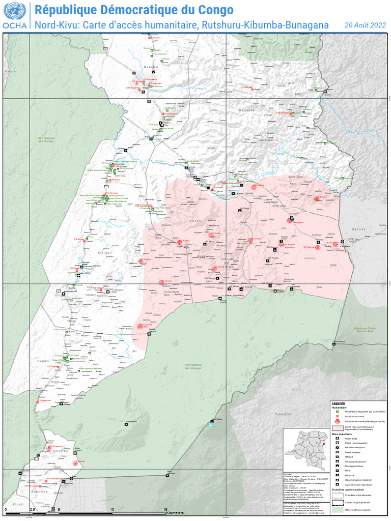 Access Map - Rutshuru-Bunagana 220805 Public | PDF