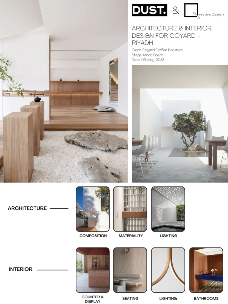Mood Board For Coyard - Riyadh | PDF