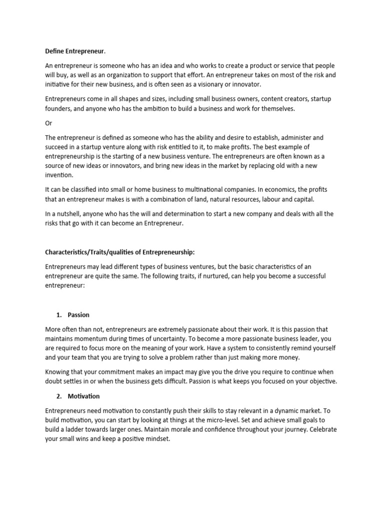 Entrepreneurship Management | PDF | Entrepreneurship | Social Entrepreneurship