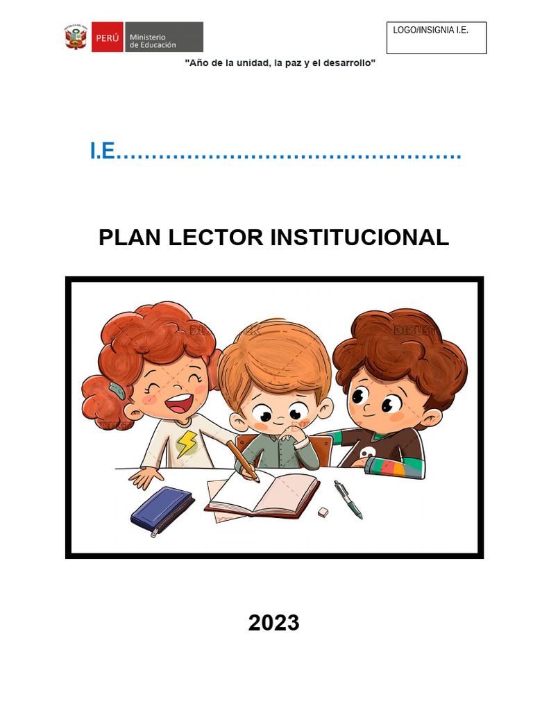 03 Formato Sugerido para El Plan Lector 2023 | PDF | Educación primaria | Enseñando