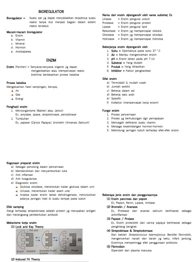 ENZIM | PDF | Sains & Matematika