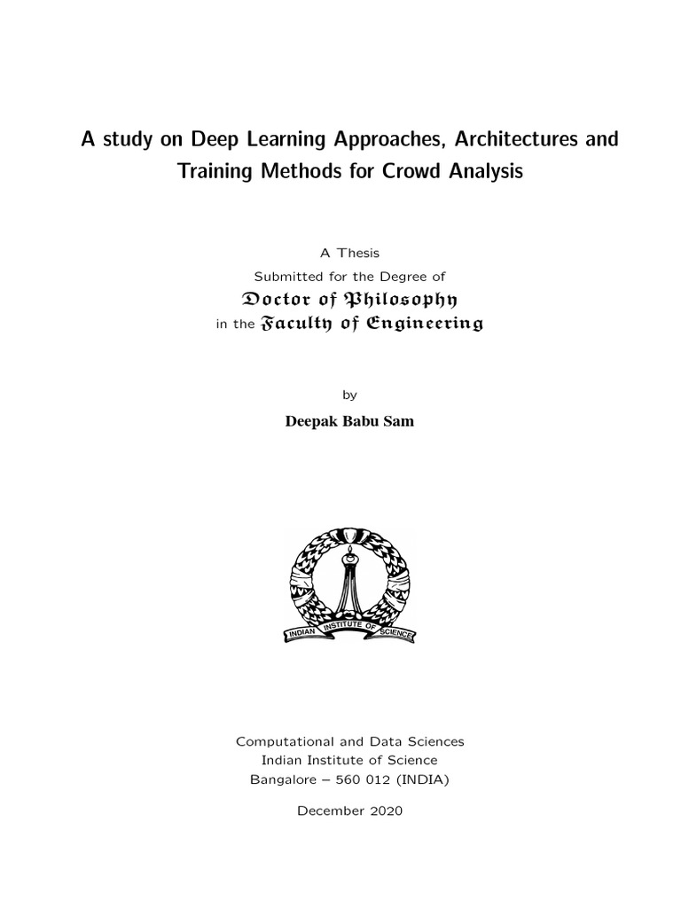 Thesis | PDF | Applied Mathematics | Artificial Intelligence