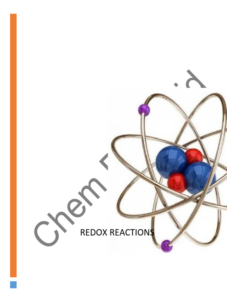 Chapter 6 - Redox Reactions - Notes | PDF | Redox | Chemical Reactions