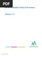 Code of practice in times of adverse weather and extreme conditions ...