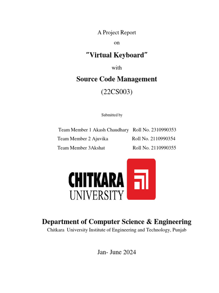 SCM2 | PDF | Version Control | Computer Keyboard