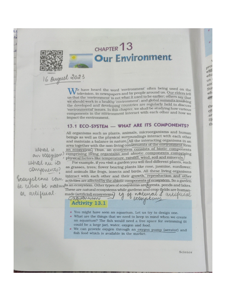 Environment CH 13 Book | PDF