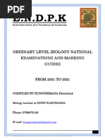 Biology S2 Second Term Exam 2025 | PDF | Photosynthesis | Enzyme