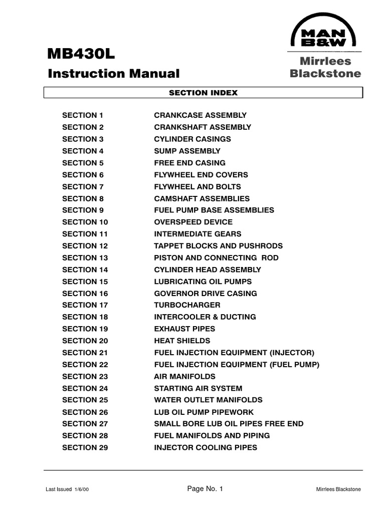 Illustrated Parts Catalogue Inca 8MB430 | PDF | Fuel Injection | Engines
