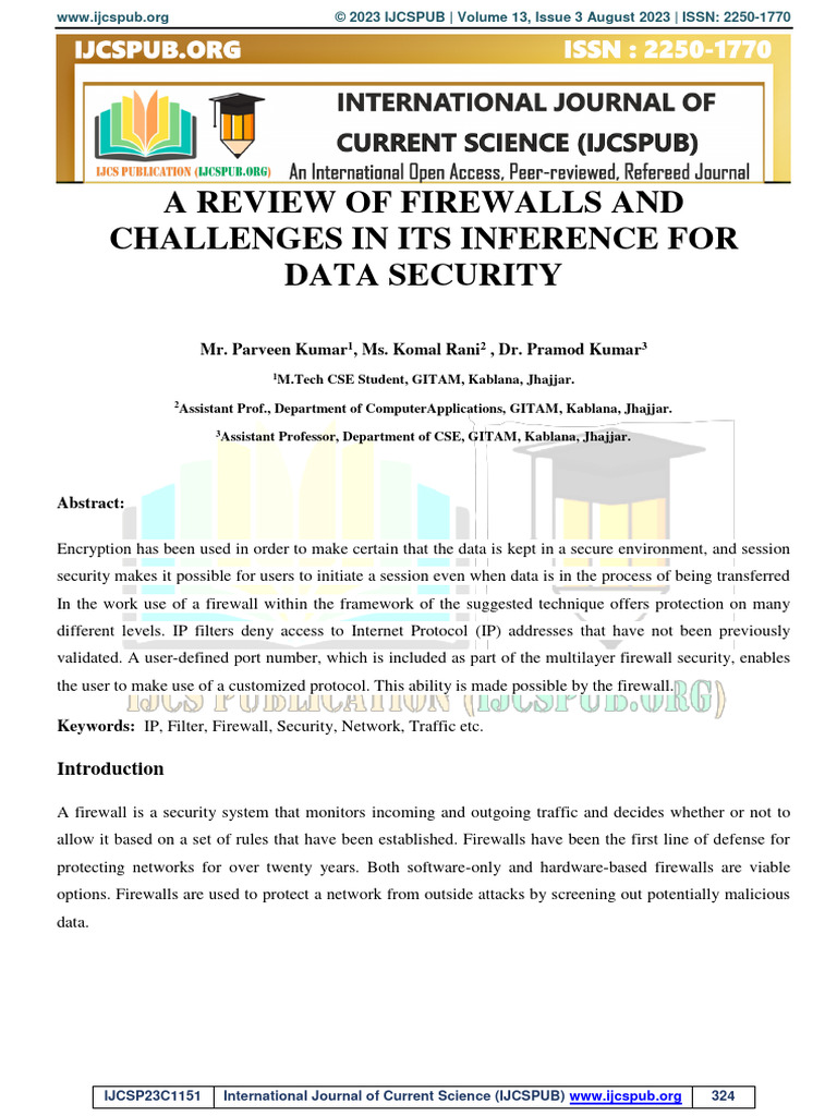 Firewall 1 | PDF | Proxy Server | Computer Network