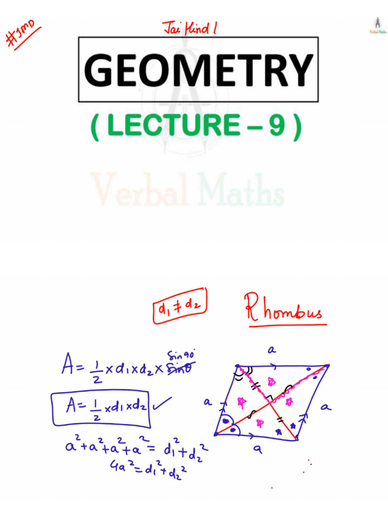 152) Geometry Class-9 QA by @ImTgLoki | PDF