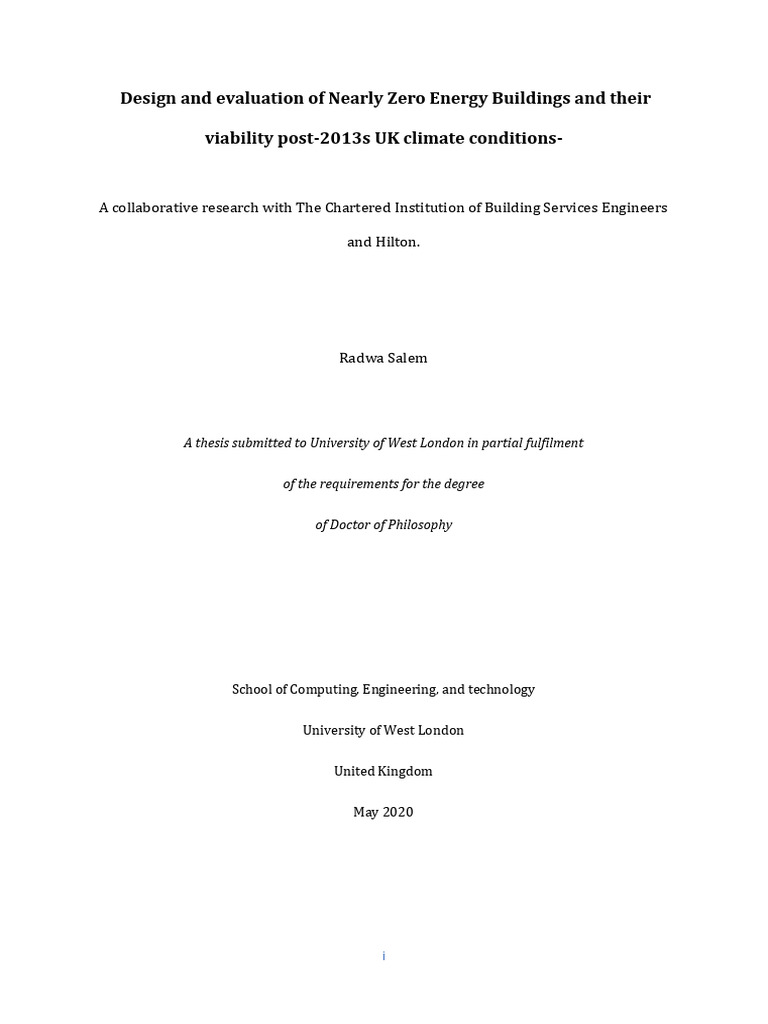 Design and Evaluation of NZEB and Their Viability Post 2013 | PDF | Efficient Energy Use | Life ...