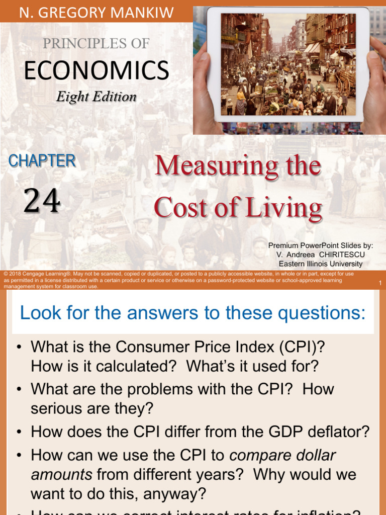 Premium CH 24 Measuring The Cost of Living | PDF | Cost Of Living ...