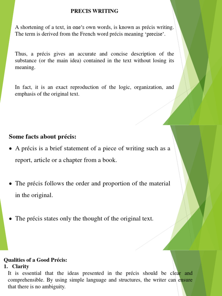 10 Precise Writing | PDF | Essays | Idea