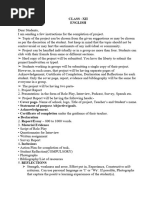 Class Xii Project File Work - Indigo | PDF