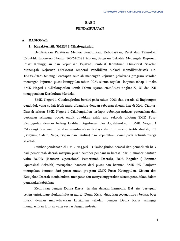 Isi Kosp Terbaru - 2023 | PDF