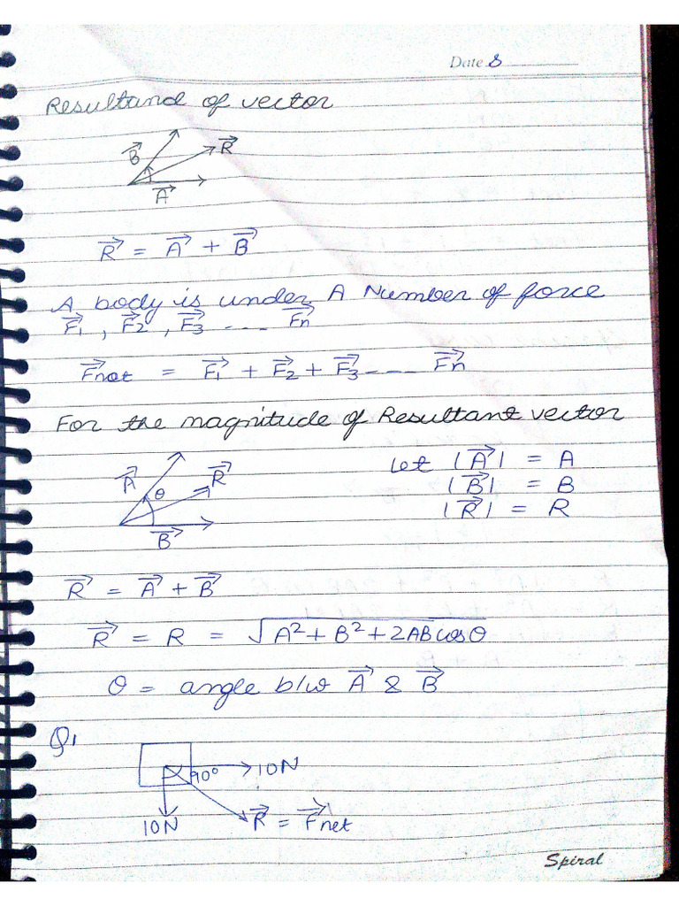 Resultant Vector 2 | PDF